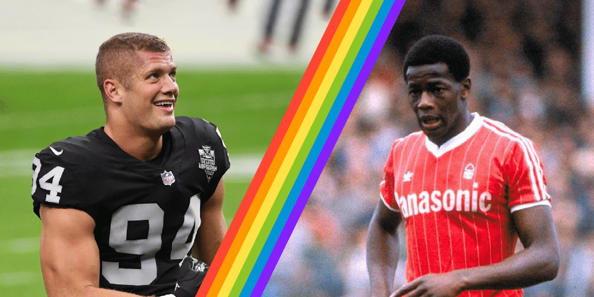 Die NFL Welt könnte mit Nassib um ein schwules Paar reicher sein
